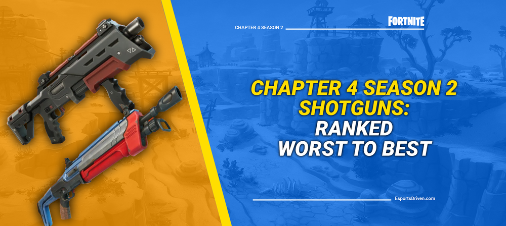 Fortnite Shotguns - Ranked Worst To Best