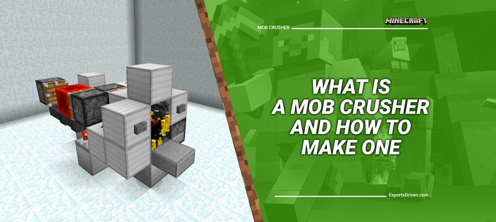 How to Build a Mob Crusher in Minecraft: Your Guide to Farming Success