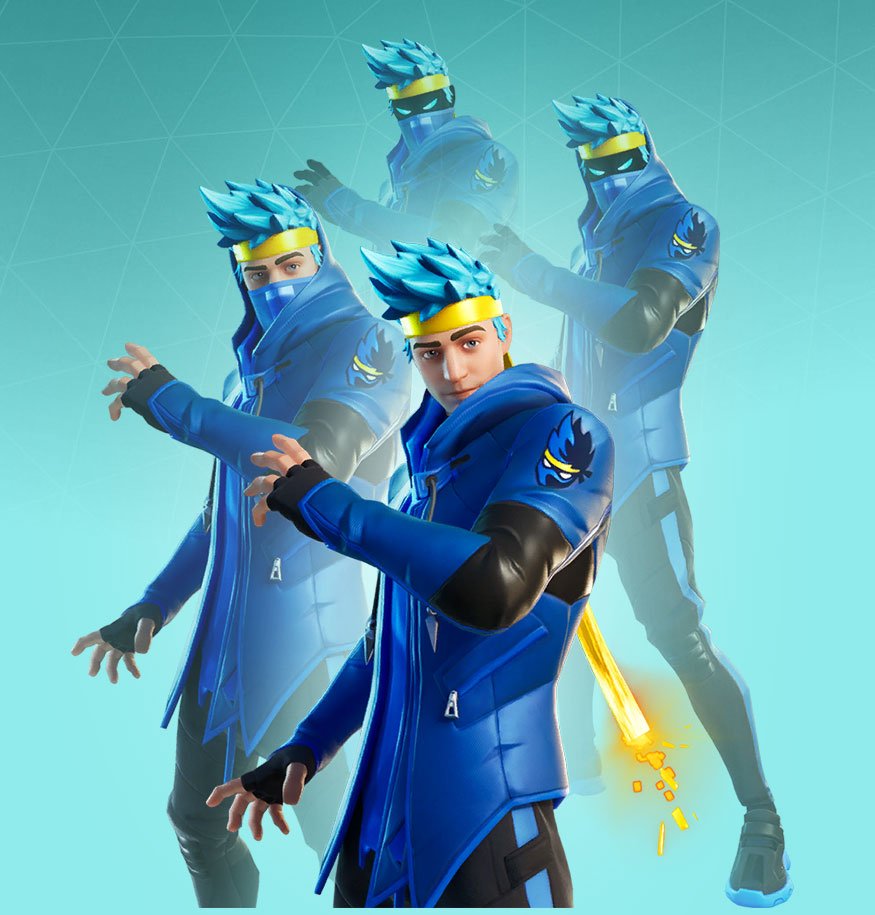 All Creator Icon Series Skin In Fortnite