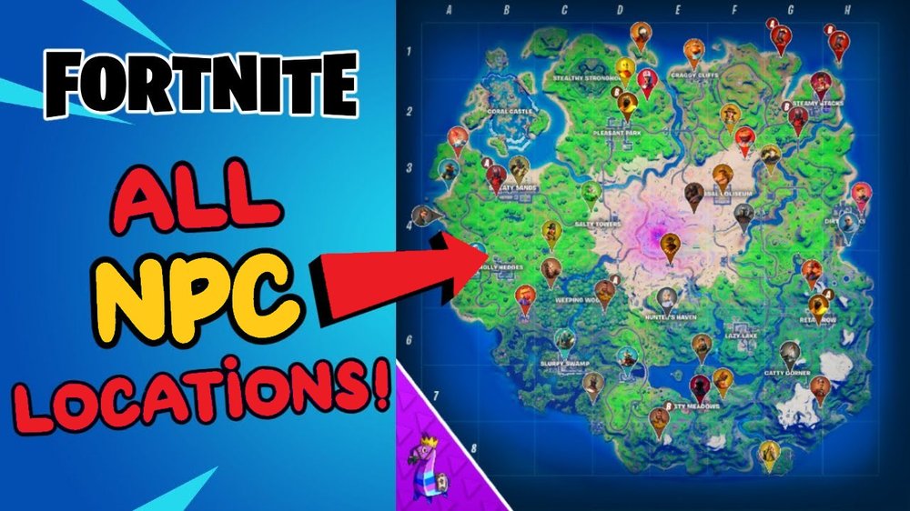 All NPC Locations in Fortnite Chapter 4 Season 3