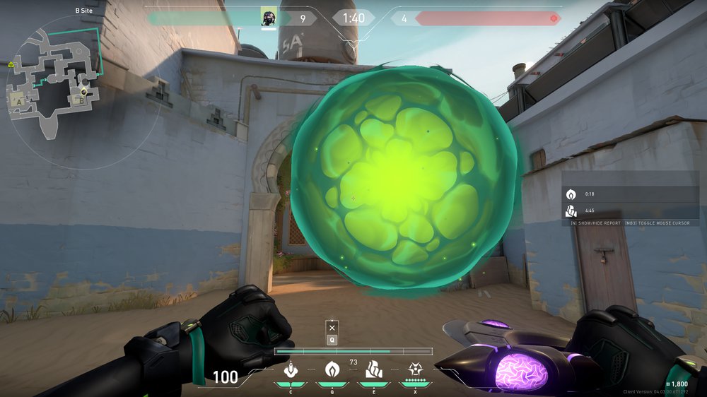 The Best Viper Walls and Smokes on Bind